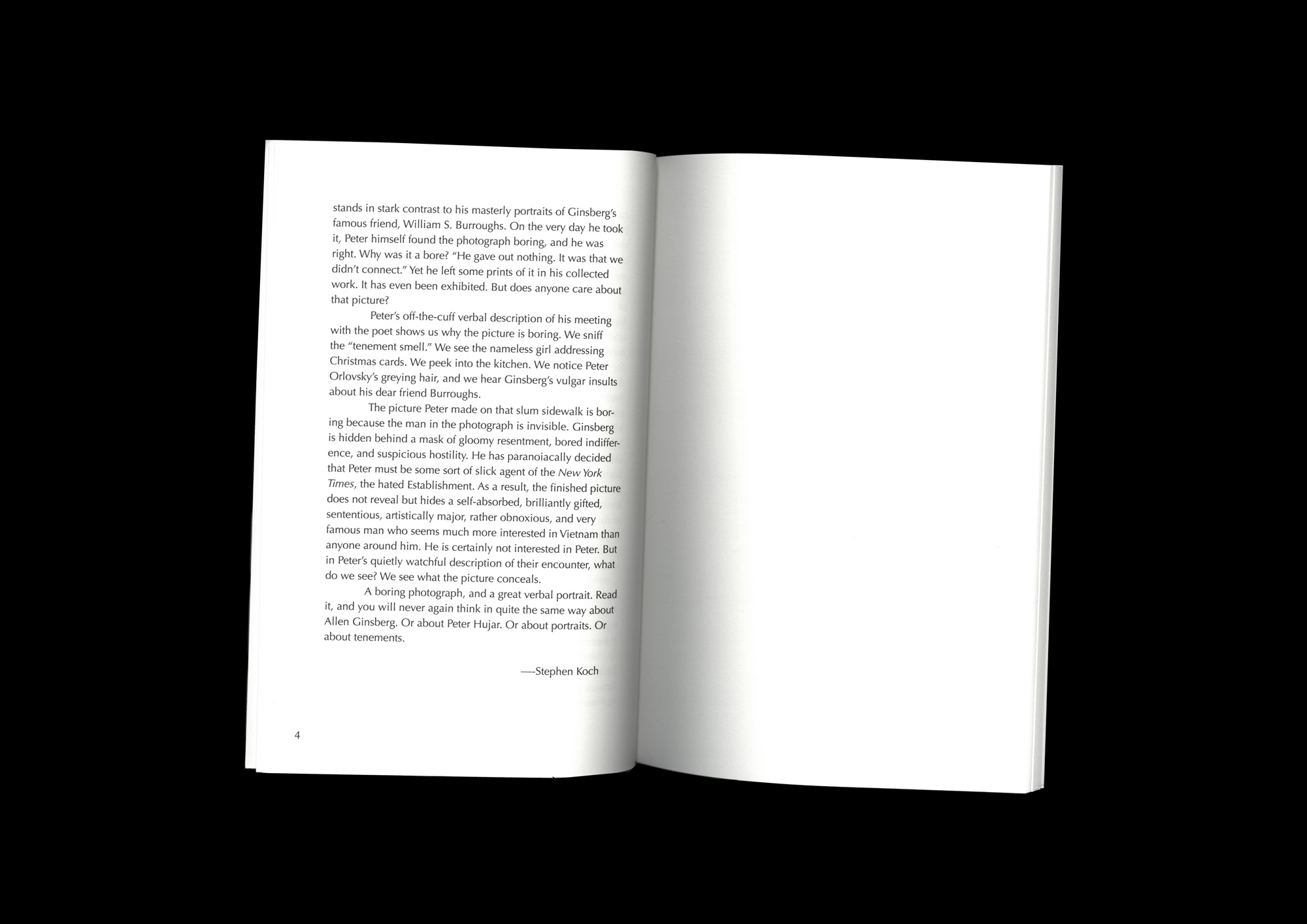 LE BAL Books - Peter Hujar's day